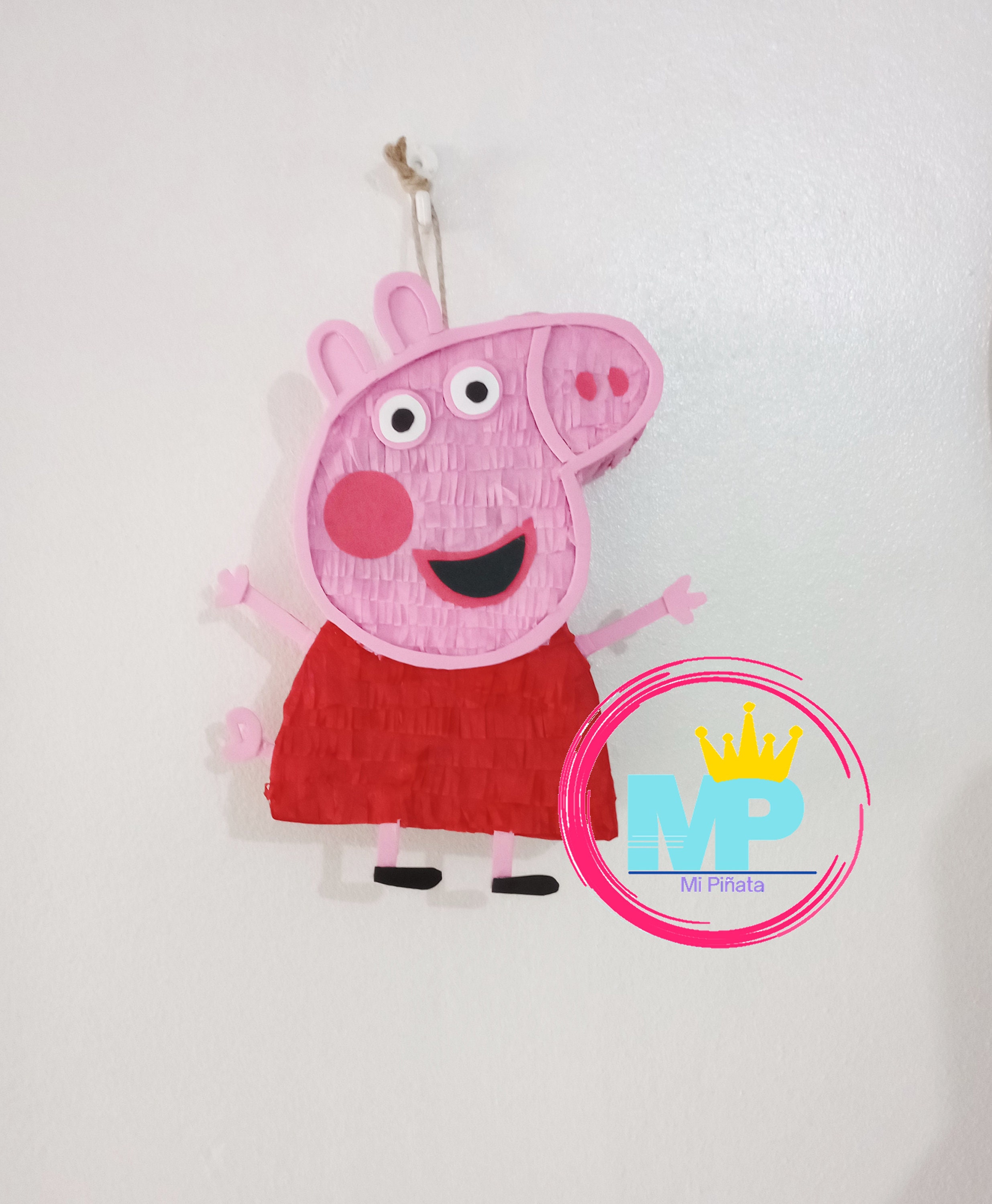 Peppa Pig Mini Piñatas. Peppa Pig Party Centerpiece. Peppa Pig Party ...