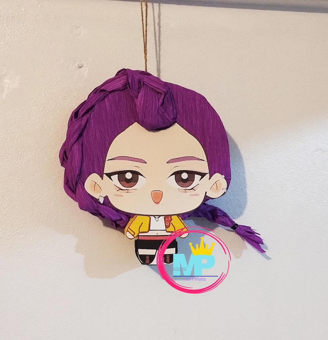 Rumi (huntrix) Mini Piñata: 10" Handmade Party Centerpiece & Favors - Etsy