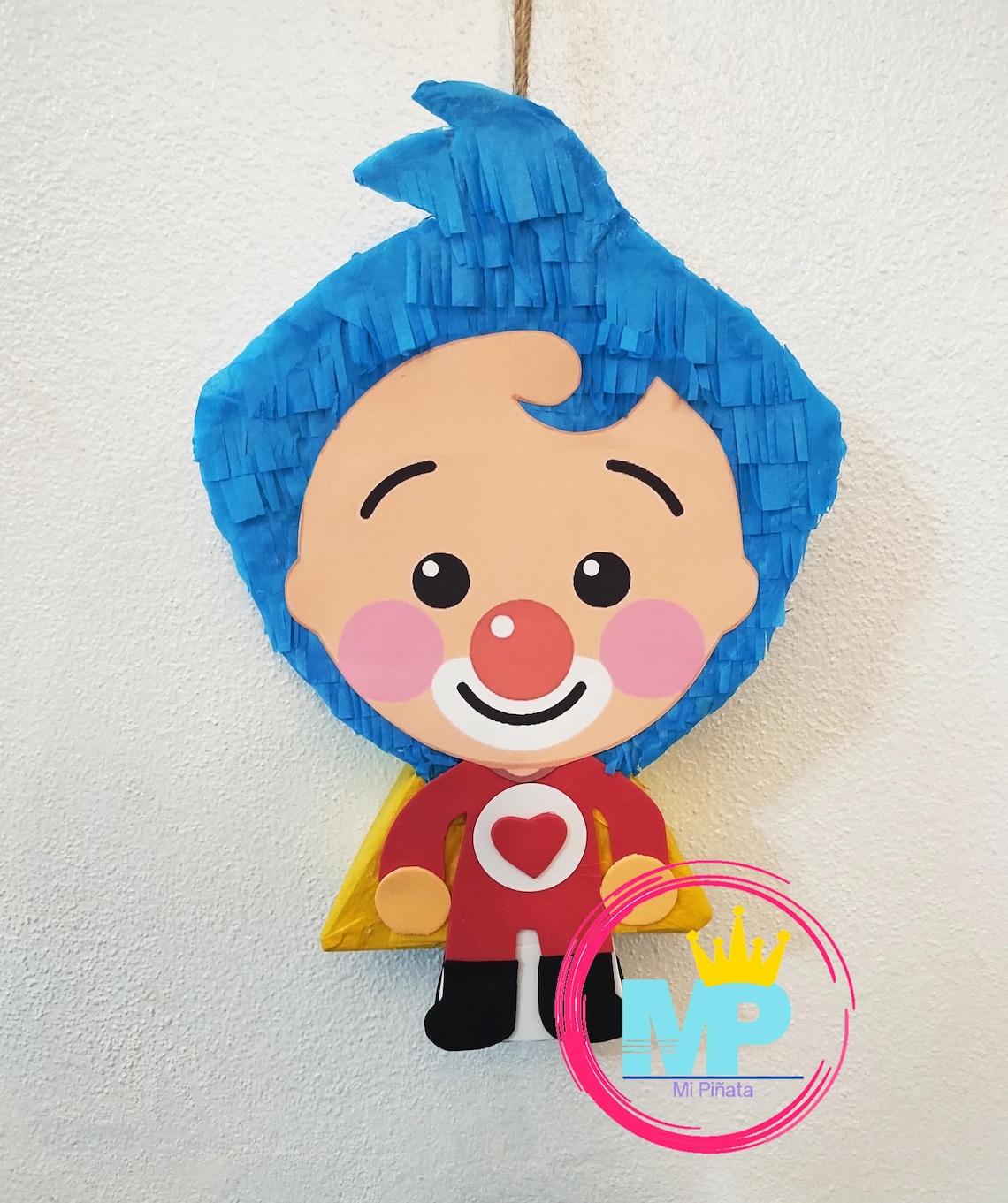 Plim Plim Mini Piñata: Handmade Party Centerpiece. 12" High - Etsy