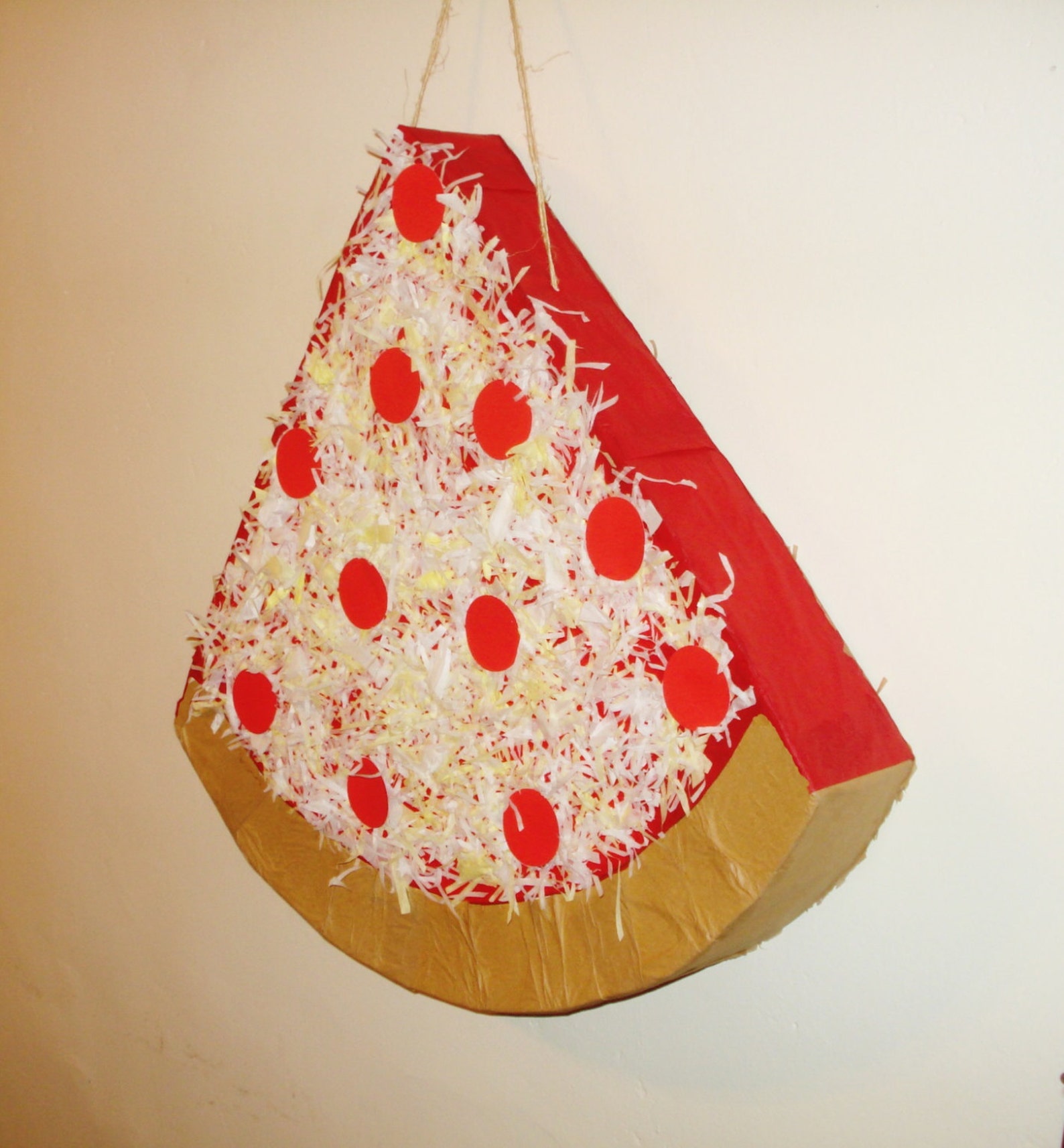 PIZZA SLICE PINATA. Large Pinata. - Etsy