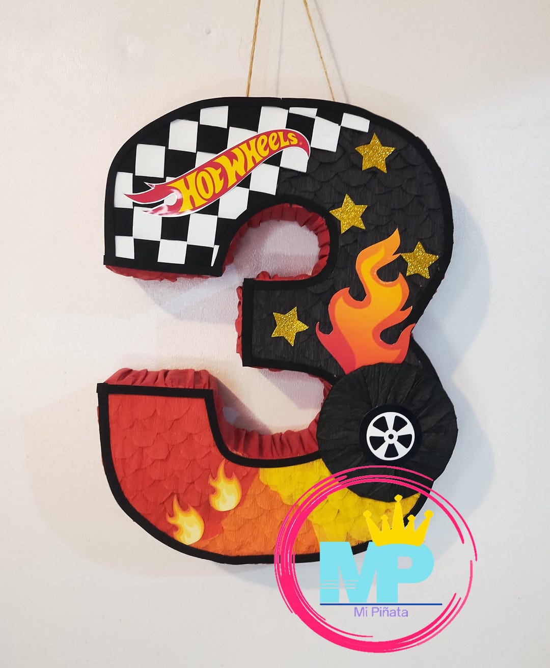 Hot Wheels Pinata (available 1-9) - Etsy
