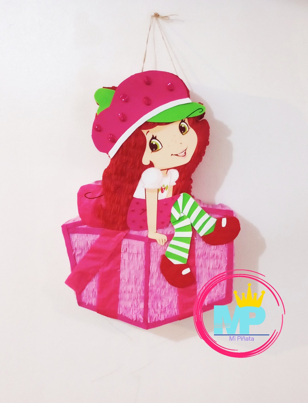 Strawberry Shortcake Pinata. 25 Large Pinata - Etsy