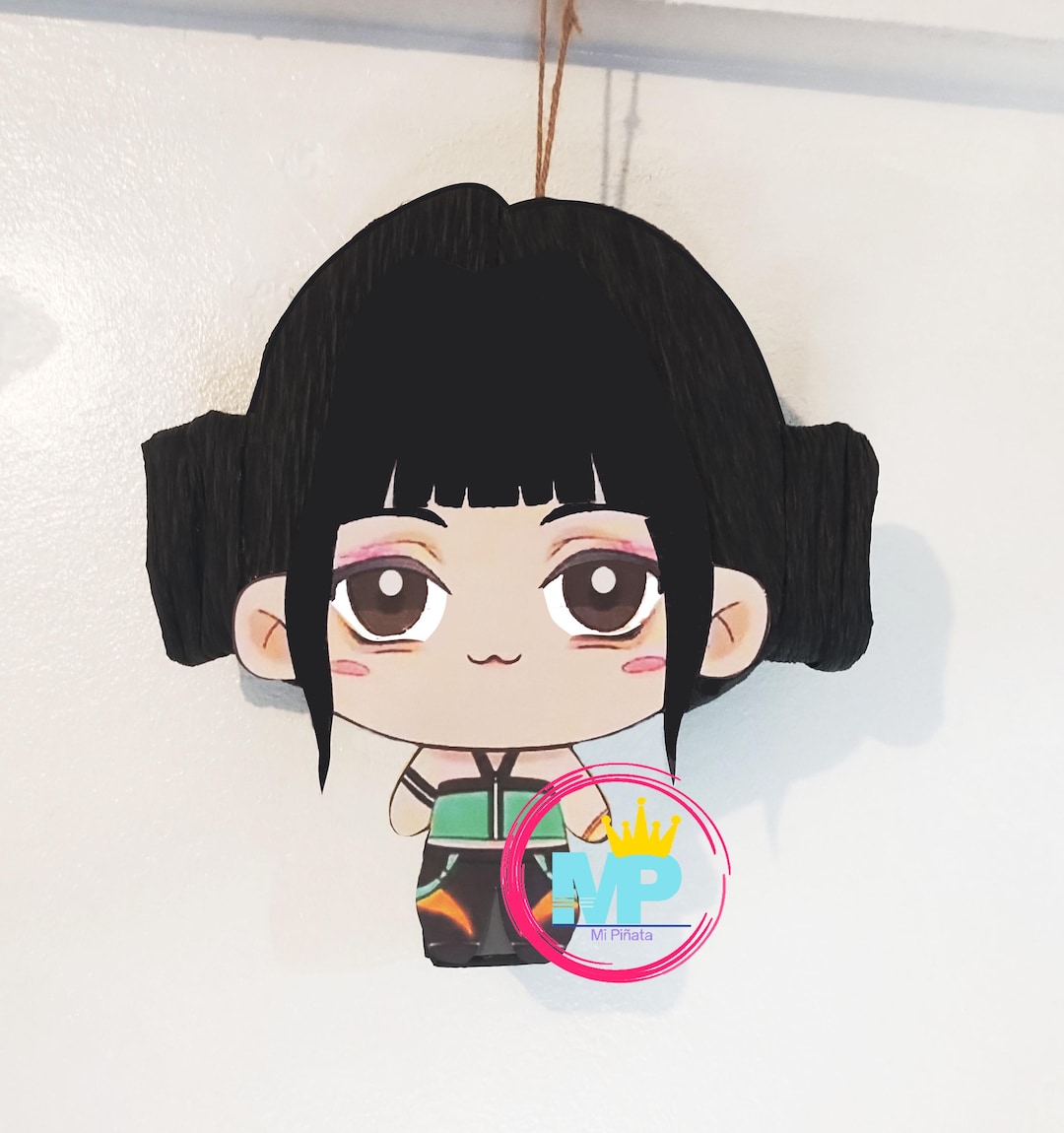 Zoey (huntrix) Mini Piñata: 10" Handmade Party Centerpiece & Favors - Etsy