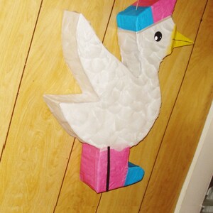Stork Piñata. Blue or Pink. Baby Shower Pinata - Etsy