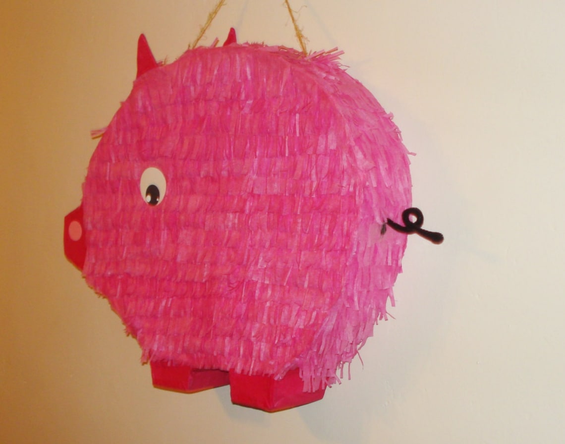 Pig Pinata. Farm Animal Pinata. Large Pinata. - Etsy