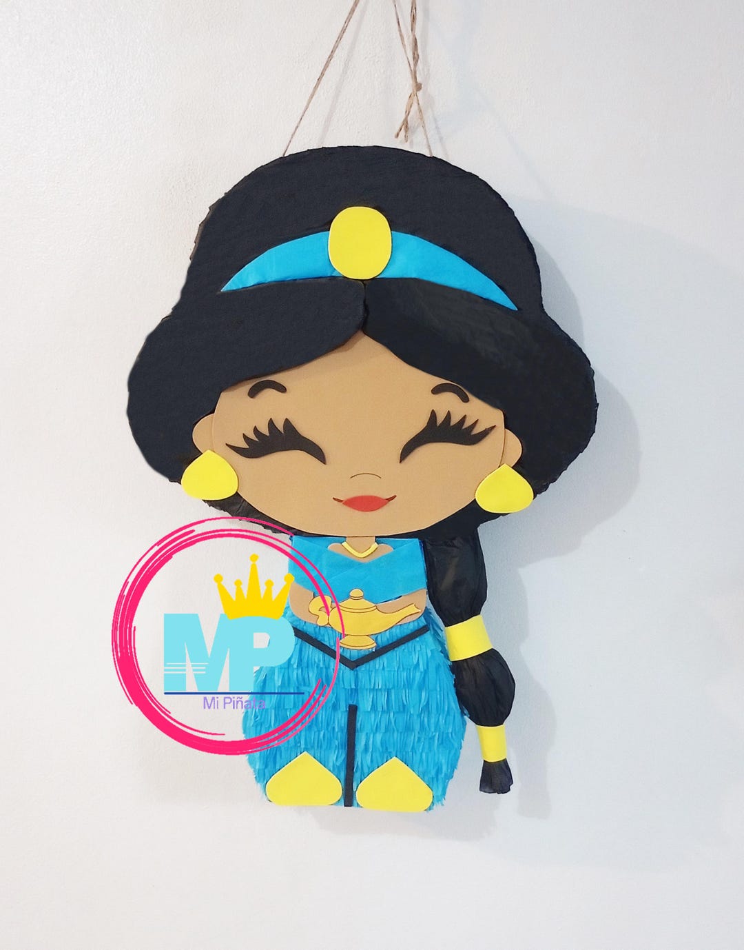 Princesa Jasmin Pinata. - Etsy