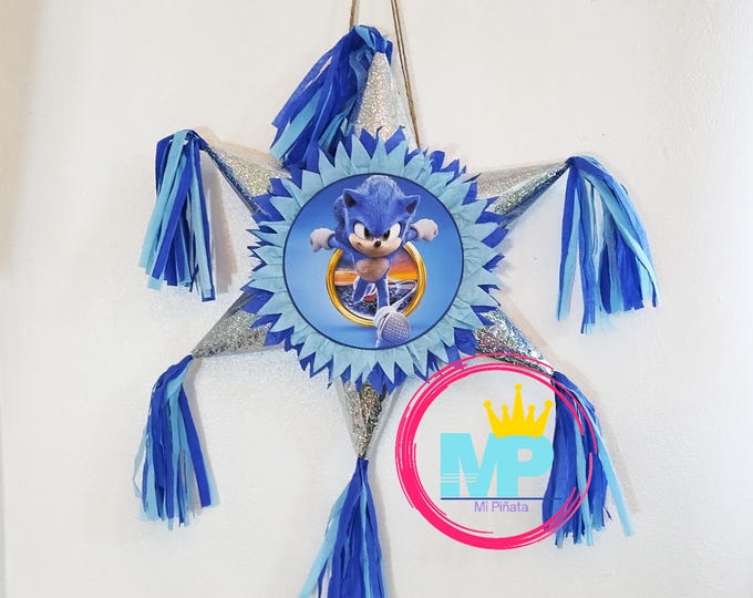 Sonic the Hedgehog Pinata - Etsy