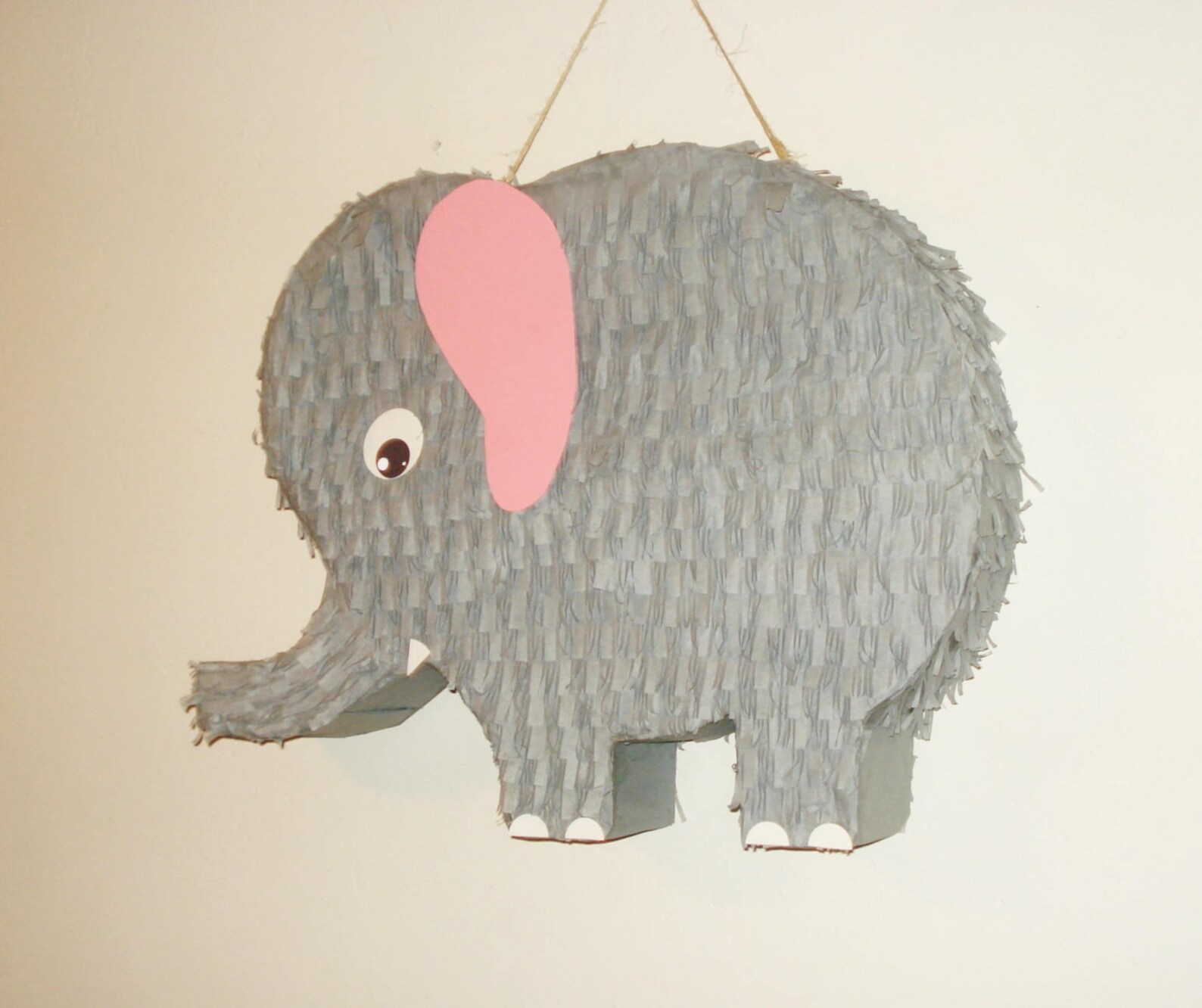 Elephant Pinata. Pink Ears. Large Pinata. - Etsy