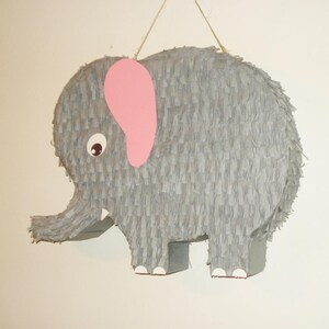 Elephant Pinata. Pink Ears. Large Pinata. - Etsy