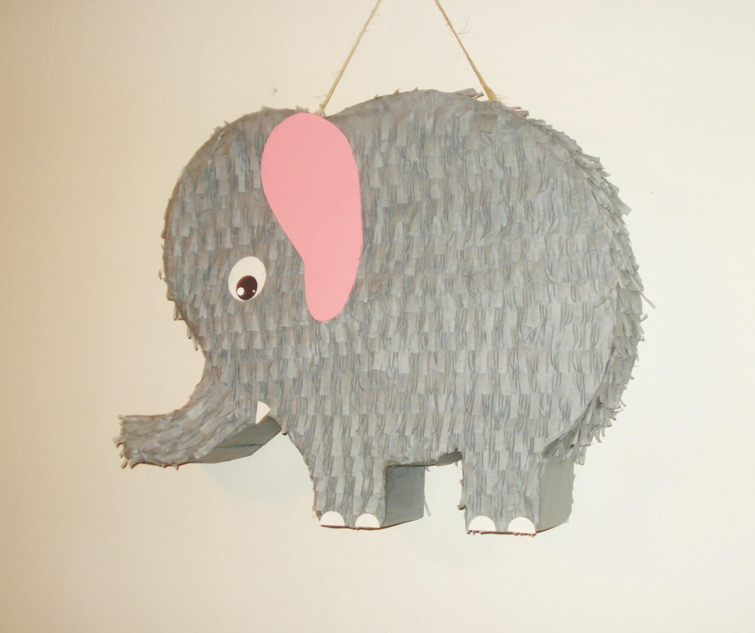 Elephant Pinata. Pink Ears. Large Pinata. - Etsy