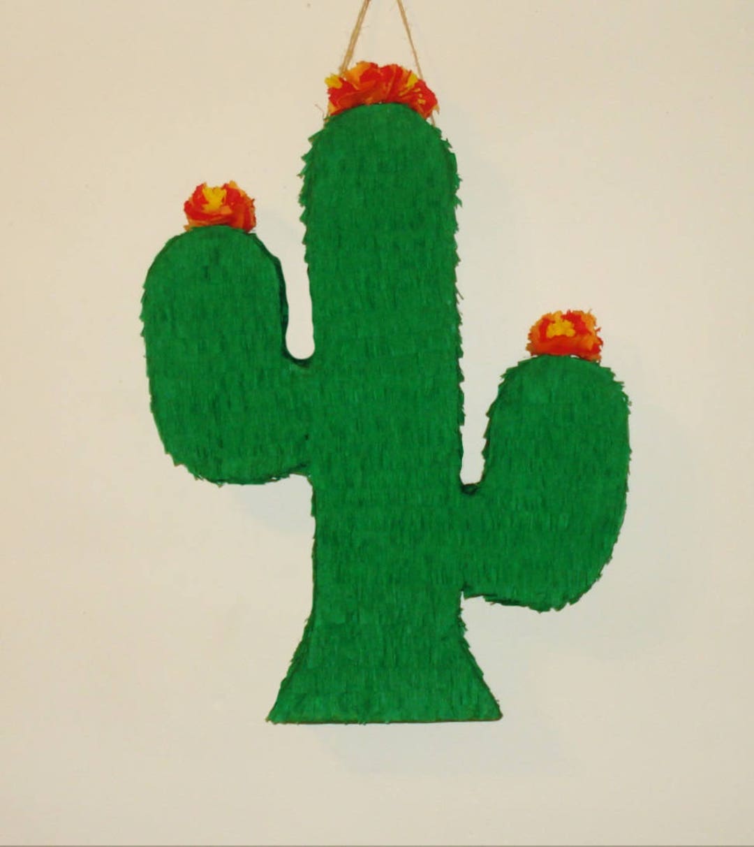 Cactus Pinata With Flowers. Large Pinata. Cinco De Mayo Piñata. Mexican ...