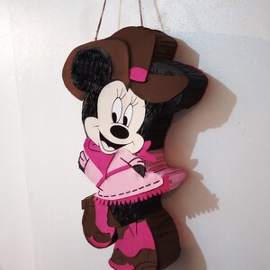 Minnie Mouse Cowgirl Pinata 24'' - Etsy