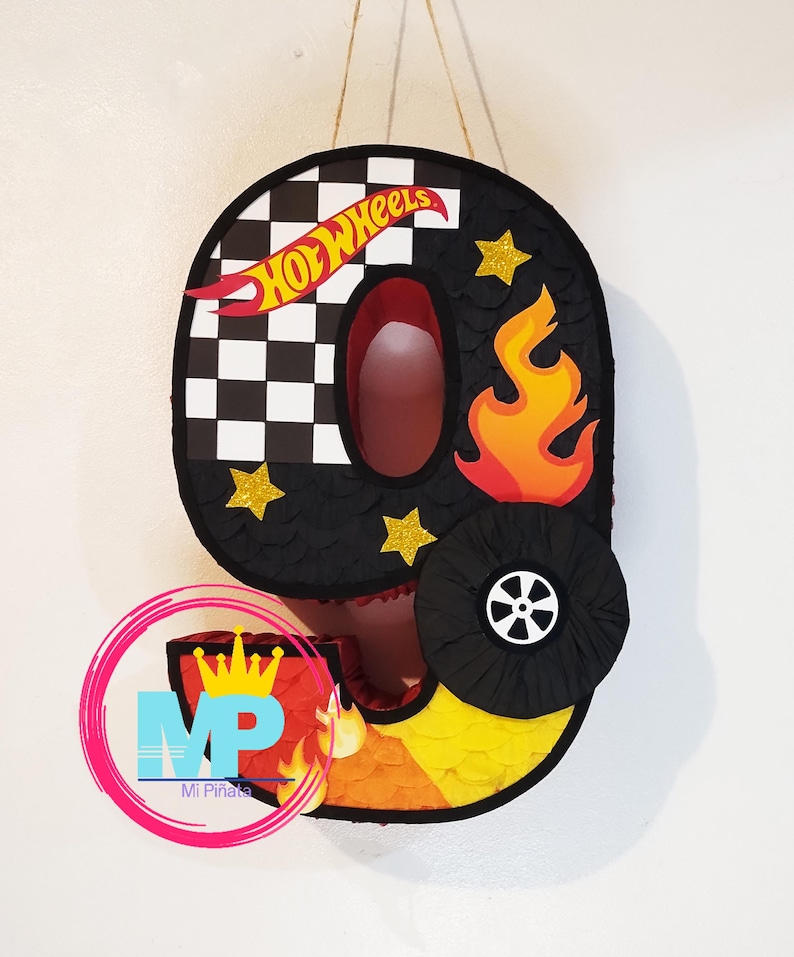Hot Wheels Pinata (available 1-9) - Etsy