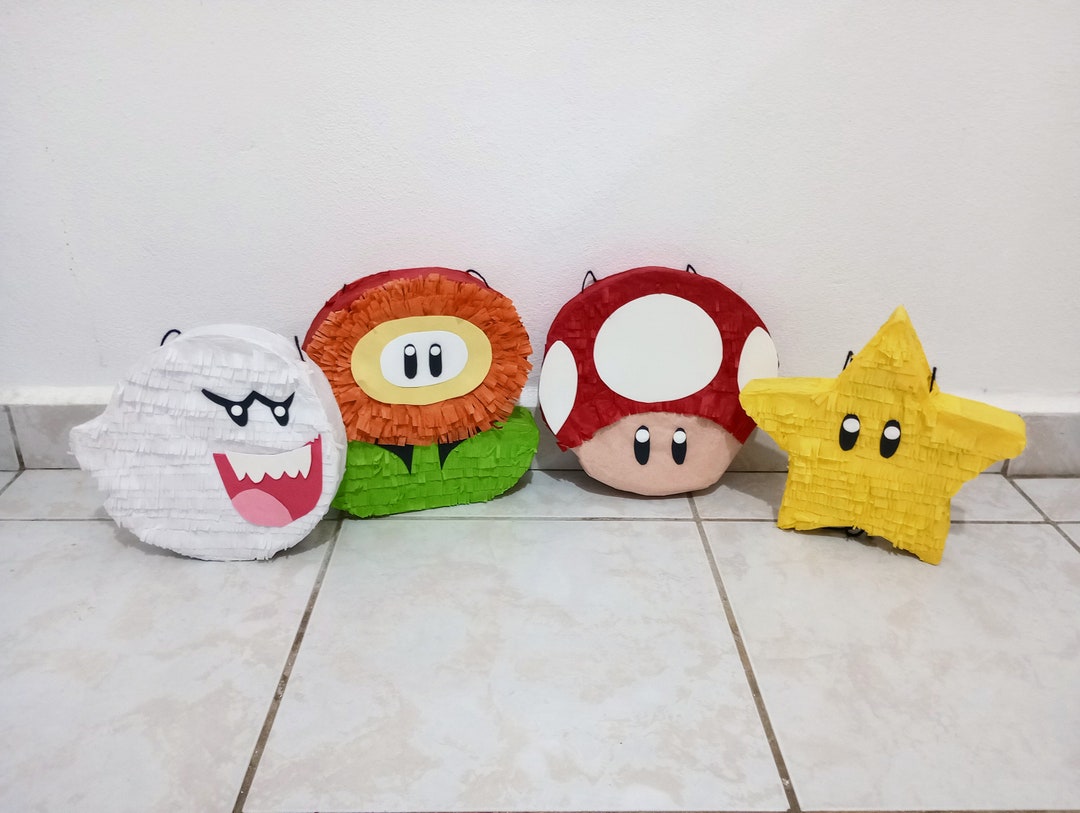 Super Mario Mini Piñatas. Super Mario Party Centerpiece. Super Mario ...
