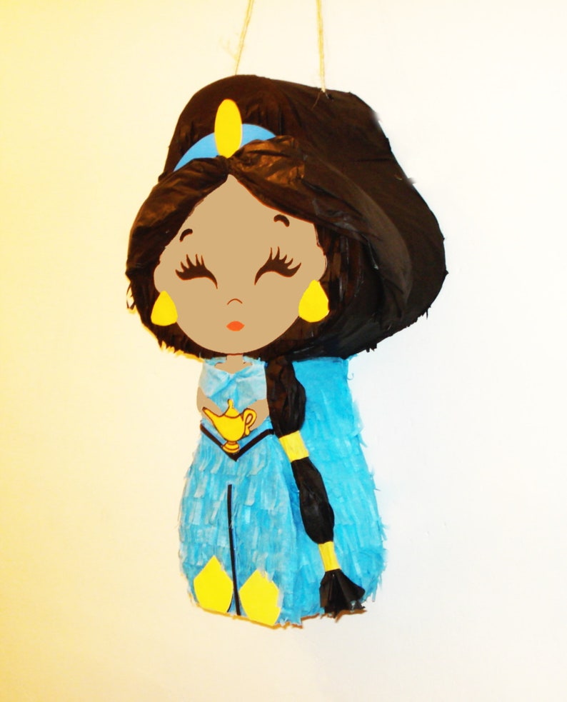 Princess Jasmine Pinata. Aladdin Theme Party - Etsy
