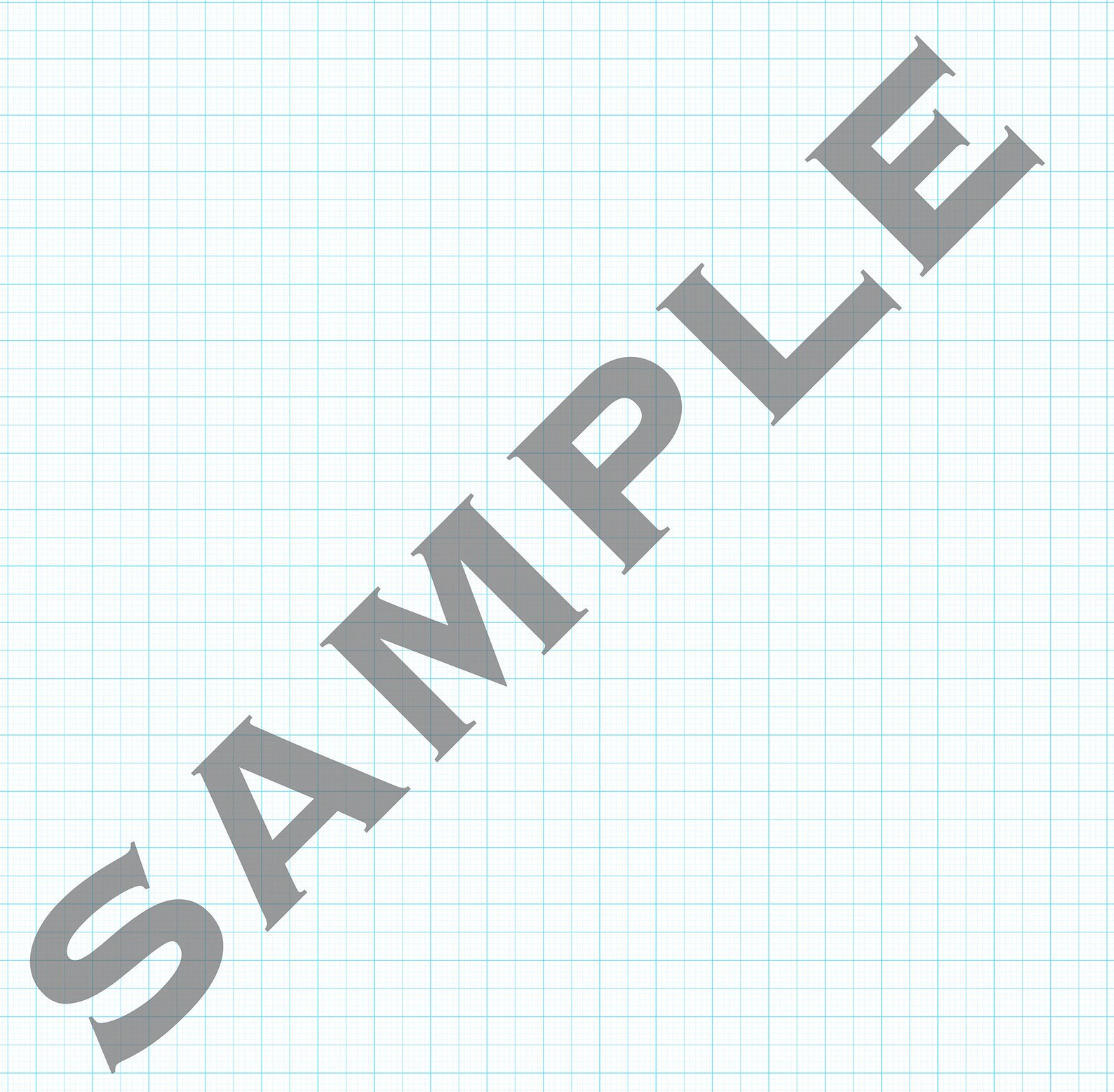US Letter Size With 1x1 Mm Square Ruled Paper / Graph Paper With Darker ...