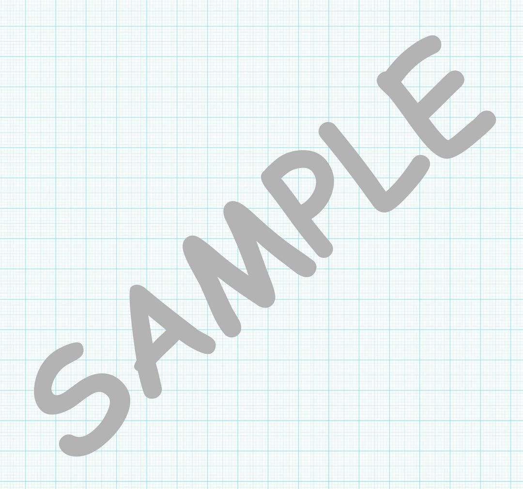 A4 1x1 Mm Square Ruled Paper / Graph Paper With Darker Lines at Every ...