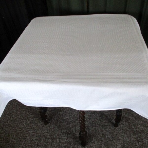 Irish Linen Tablecloth - Etsy