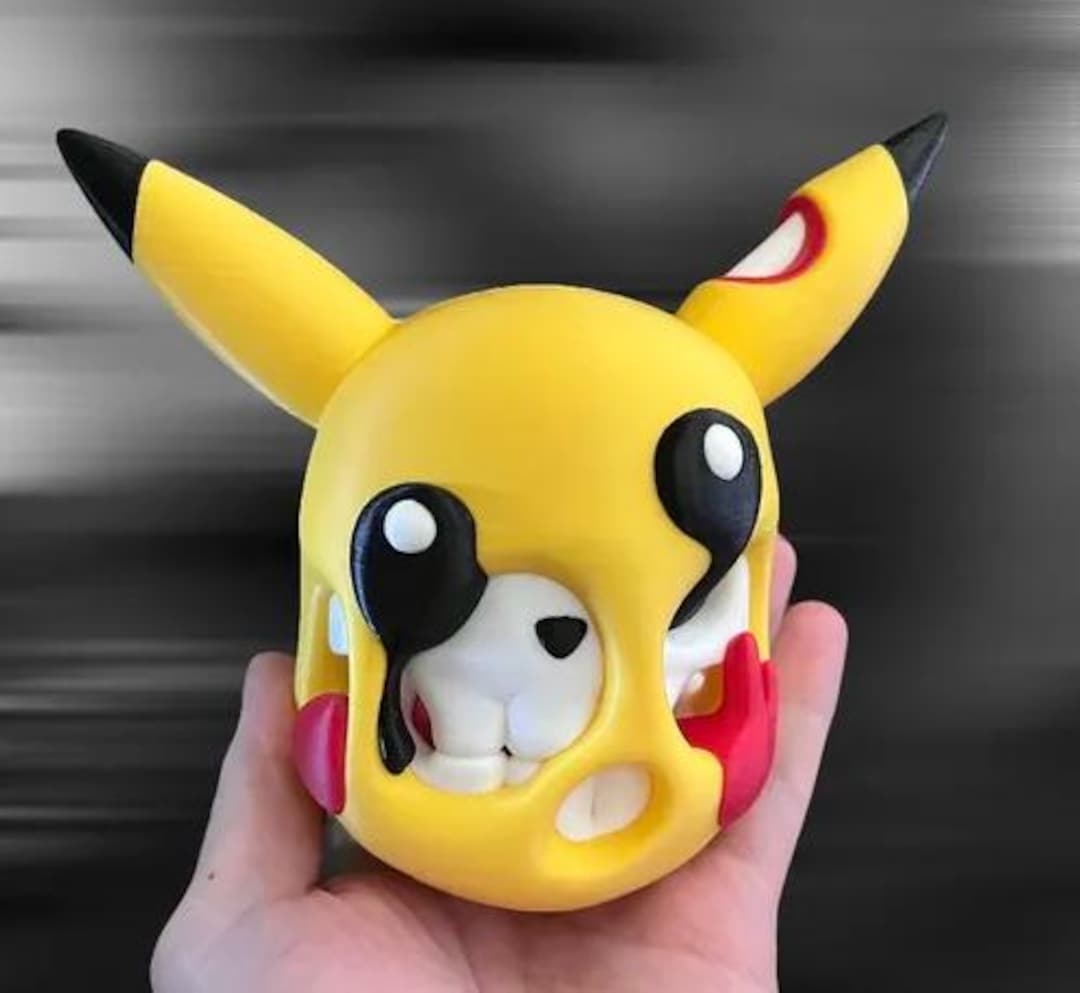 Trippy Pikachu - Etsy