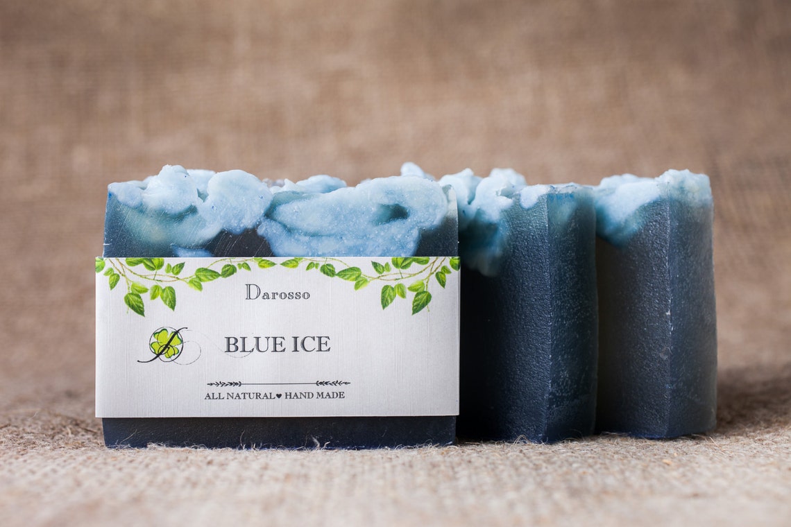 Blue Ice Soap Handmade Soap All Natural Soap Soap Vegan | Etsy