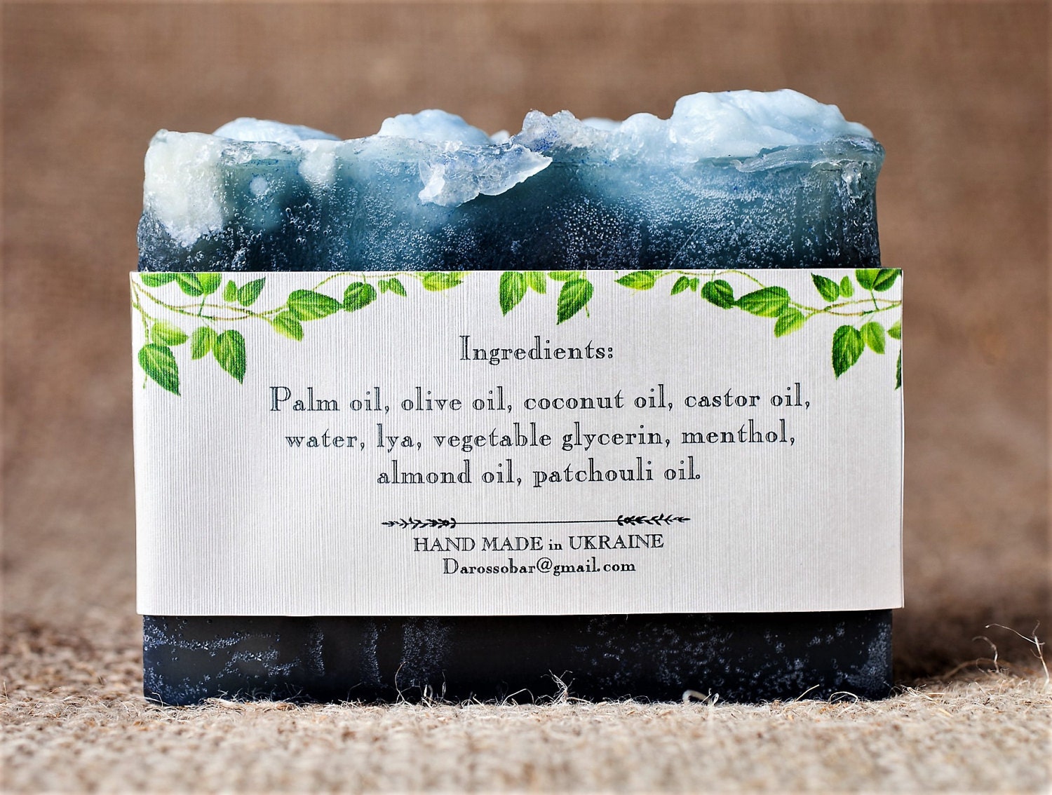 Blue Ice Soap Handmade Soap All Natural Soap Soap Vegan | Etsy