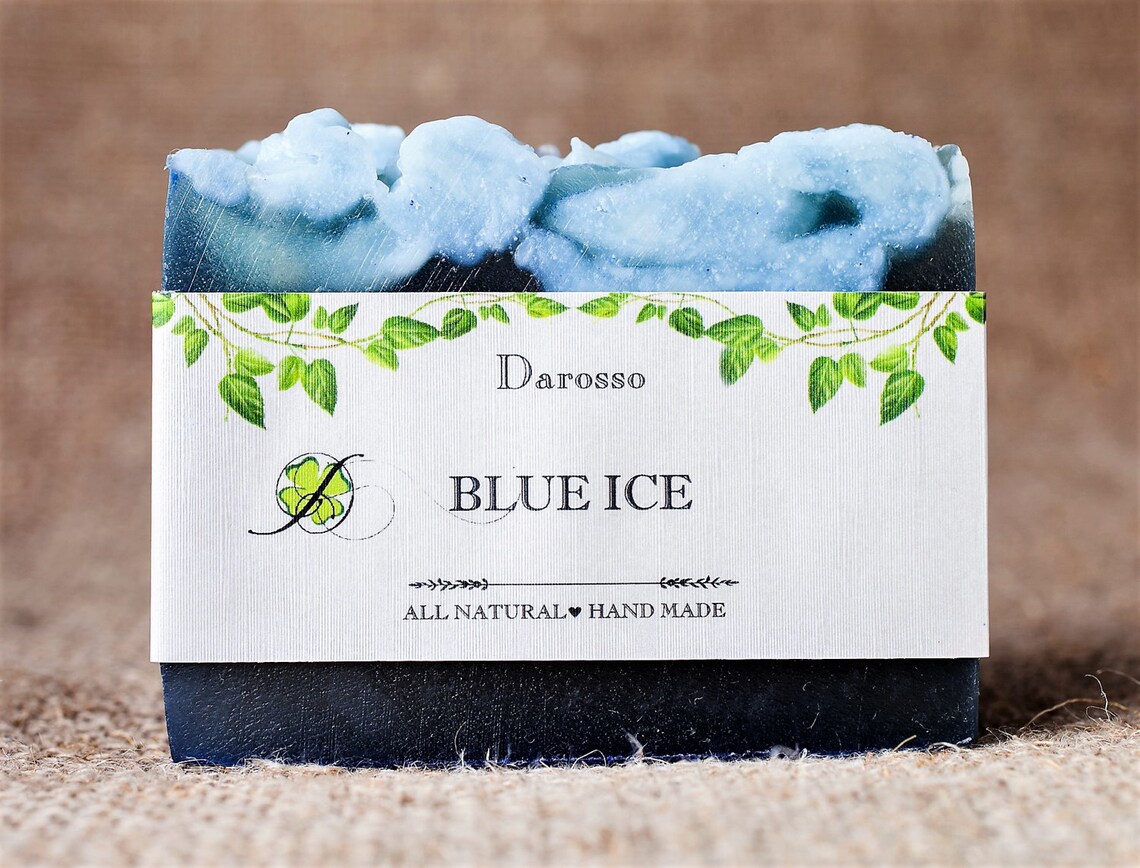 Blue Ice Soap Handmade Soap All Natural Soap Soap Vegan | Etsy