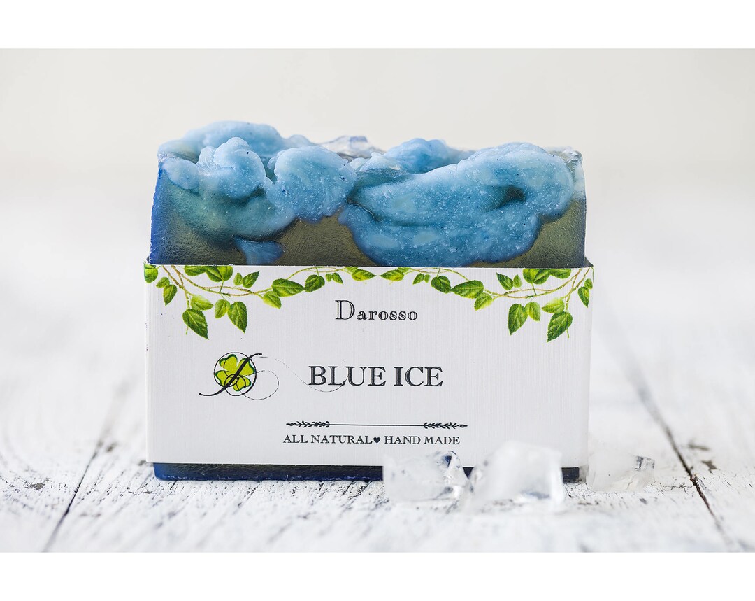 Blue Ice Soap, Handmade Soap, All Natural Soap, Soap, Vegan Soap, Gift ...