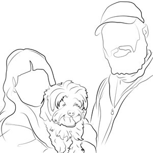 CUSTOM Line Art - Etsy