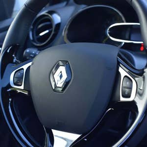 RENAULT CLIO IV 4 Steering Wheel Controls Cover Quality Crafted Custom ...