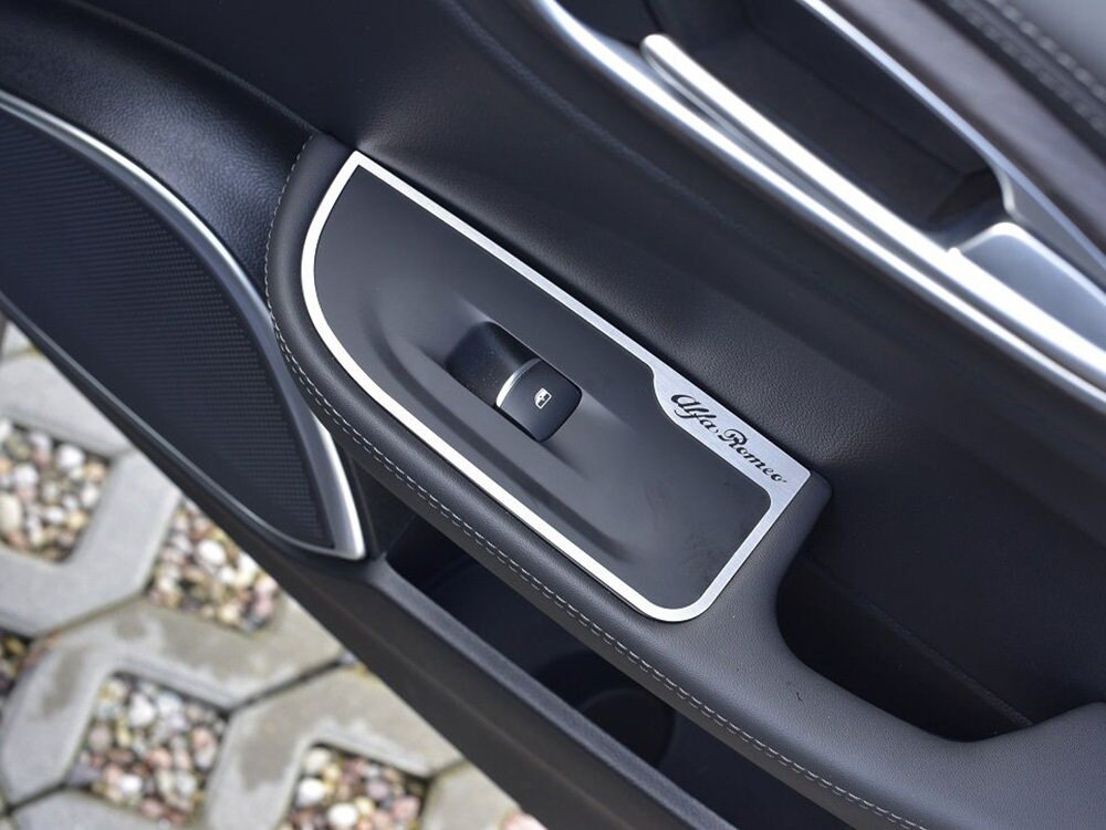 Alfa Romeo GIULIA Door Control Switches Cover 4pcs Custom | Etsy