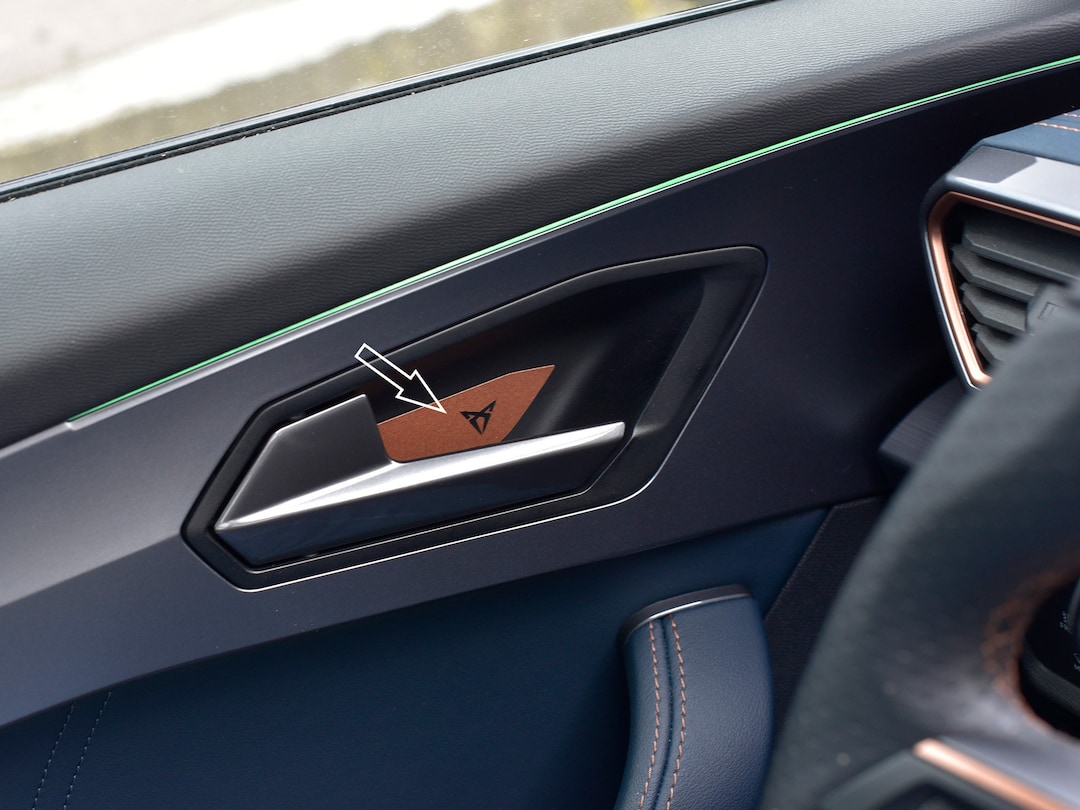 Door Handle Inserts for CUPRA Formentor / Leon Cooper-style Color 2pcs ...