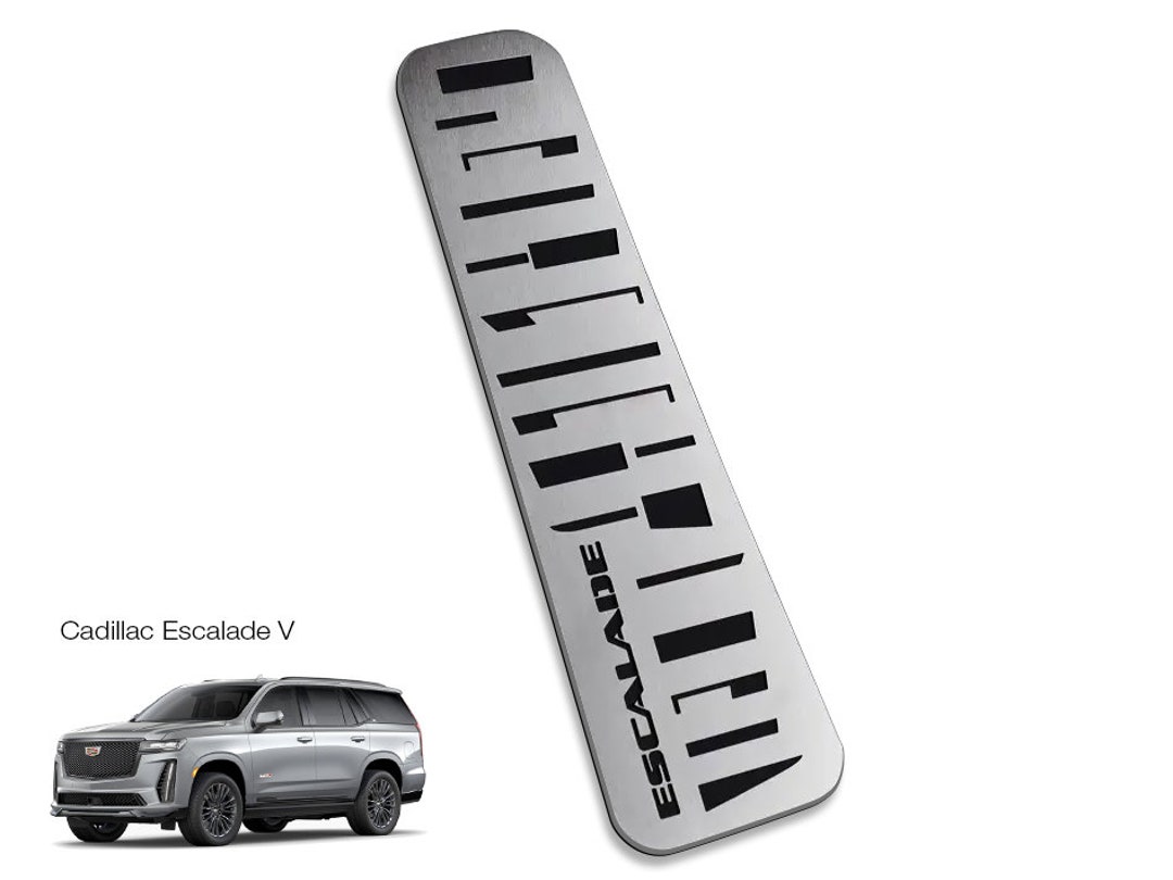 Cadillac ESCALADE V 5 2020 Footrest 1pc Steel Pad Dead Rest Pedal 5th ...