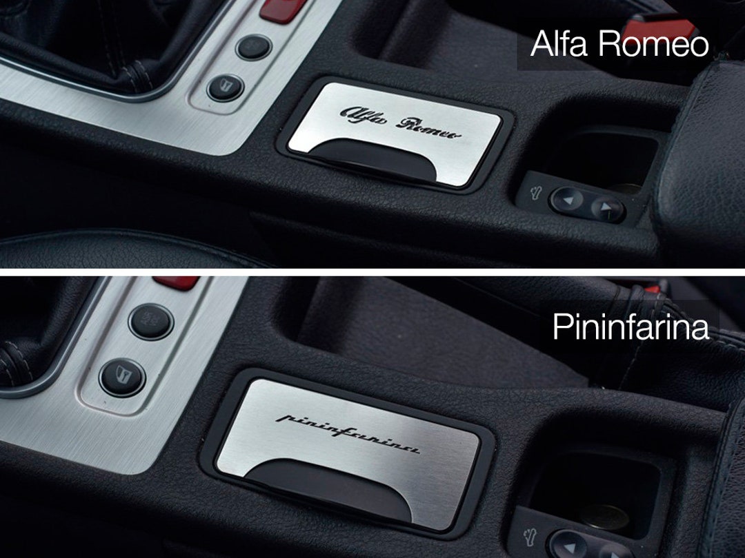 Ashtray Decor Cover for Alfa Romeo BRERA and SPIDER 1pc Stainless Steel ...