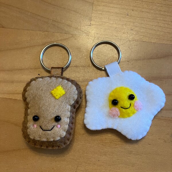 Felt Keychain - Etsy