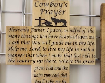 Cowboy prayer | Etsy