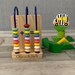Personalised Wooden Abacus Toy Learning Toys Maths Toys Toddler Gifts ...