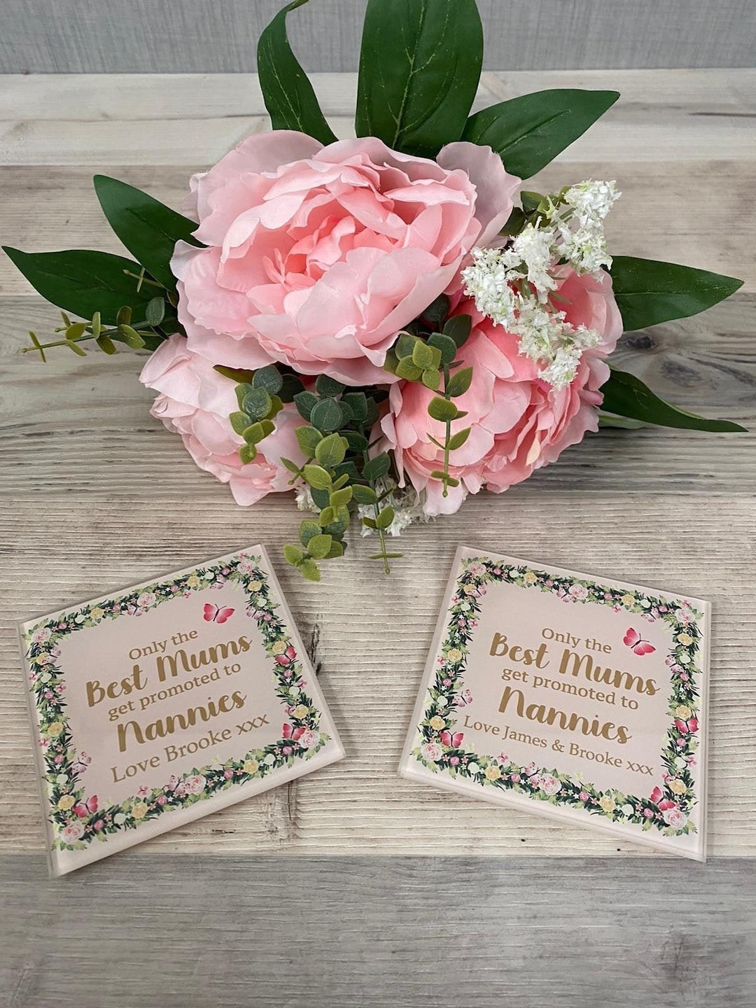 Personalised Mother’s Day Glass Coaster - Only the Best Mums - Promoted ...