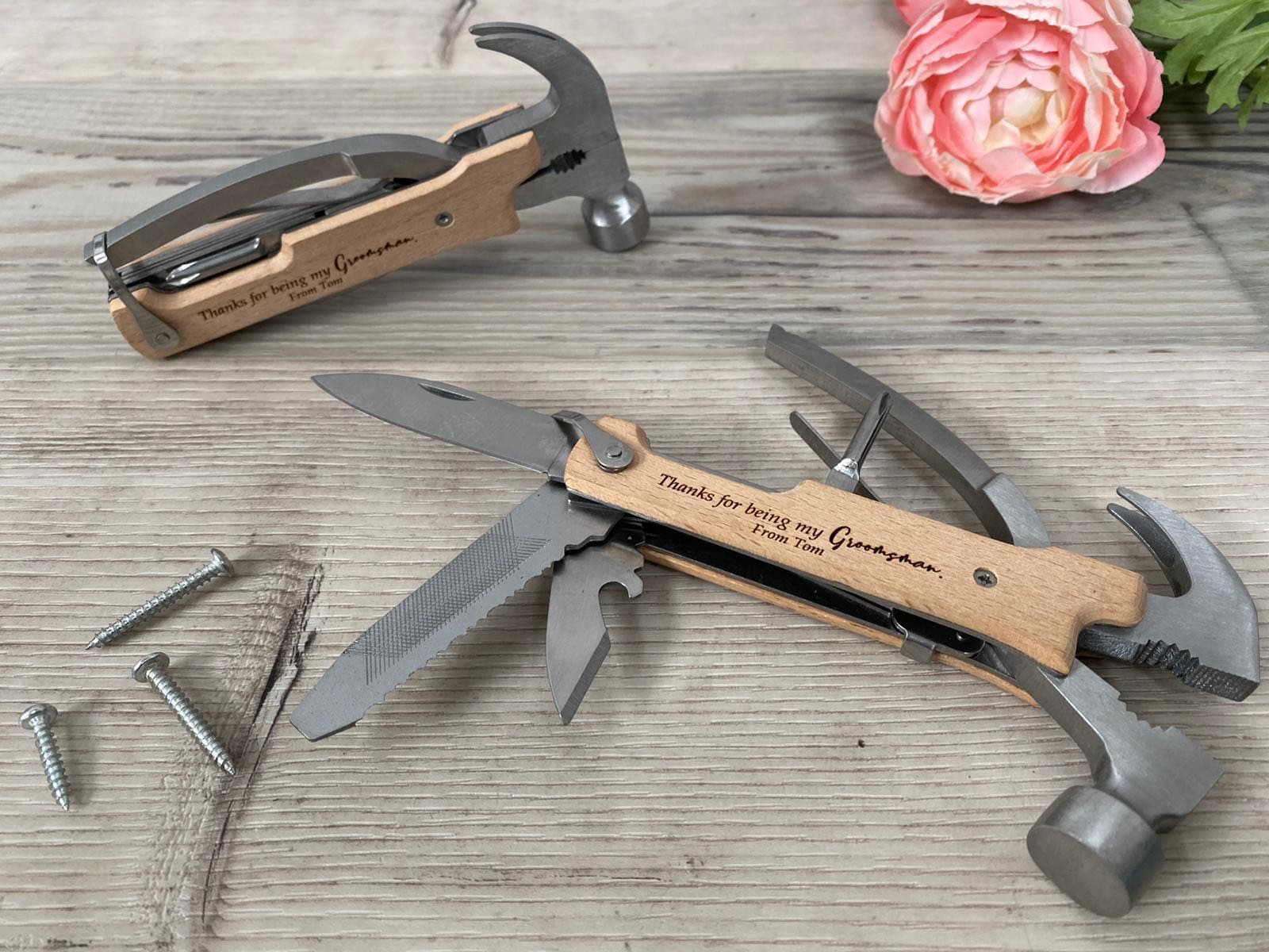 Personalised Multi Tool Hammer Multitool Hand Tools Gift - Etsy Hong Kong