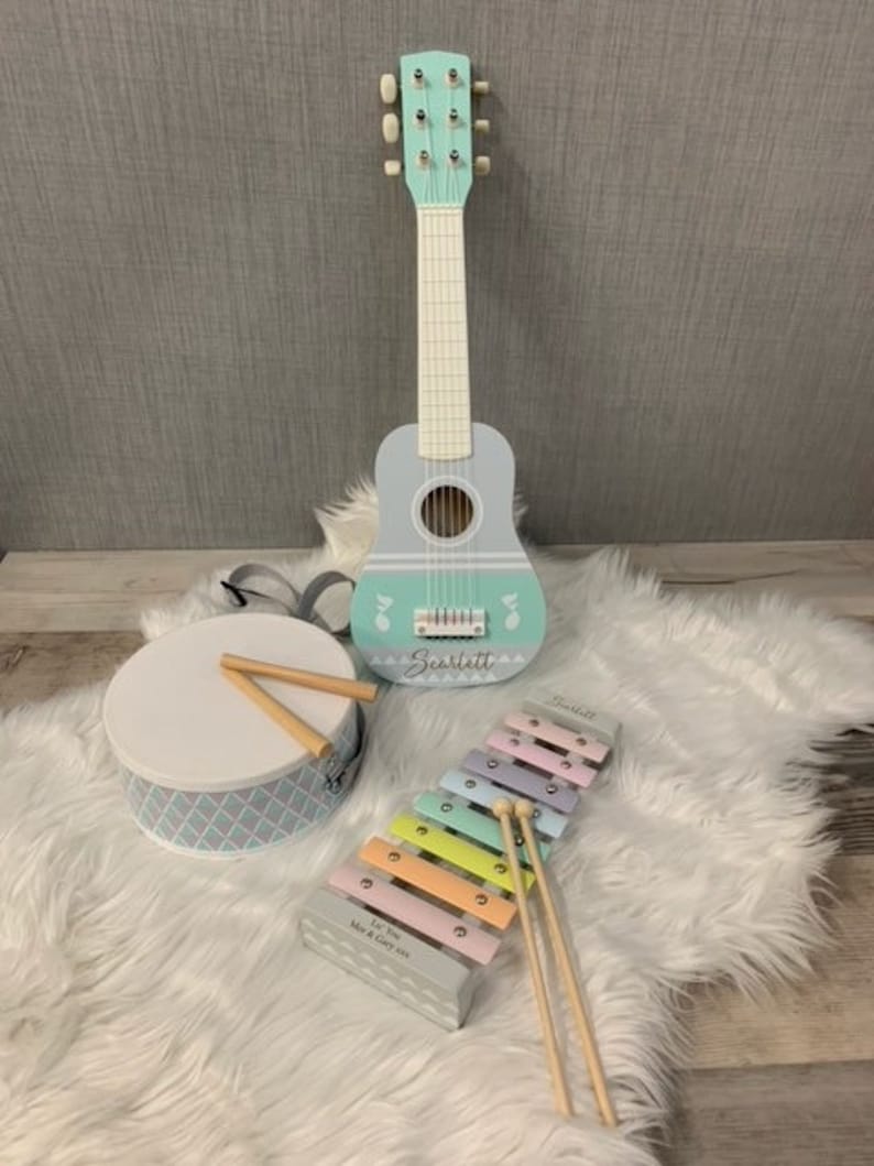 Personalised Unisex Pastel Musical Instruments Drum - Etsy