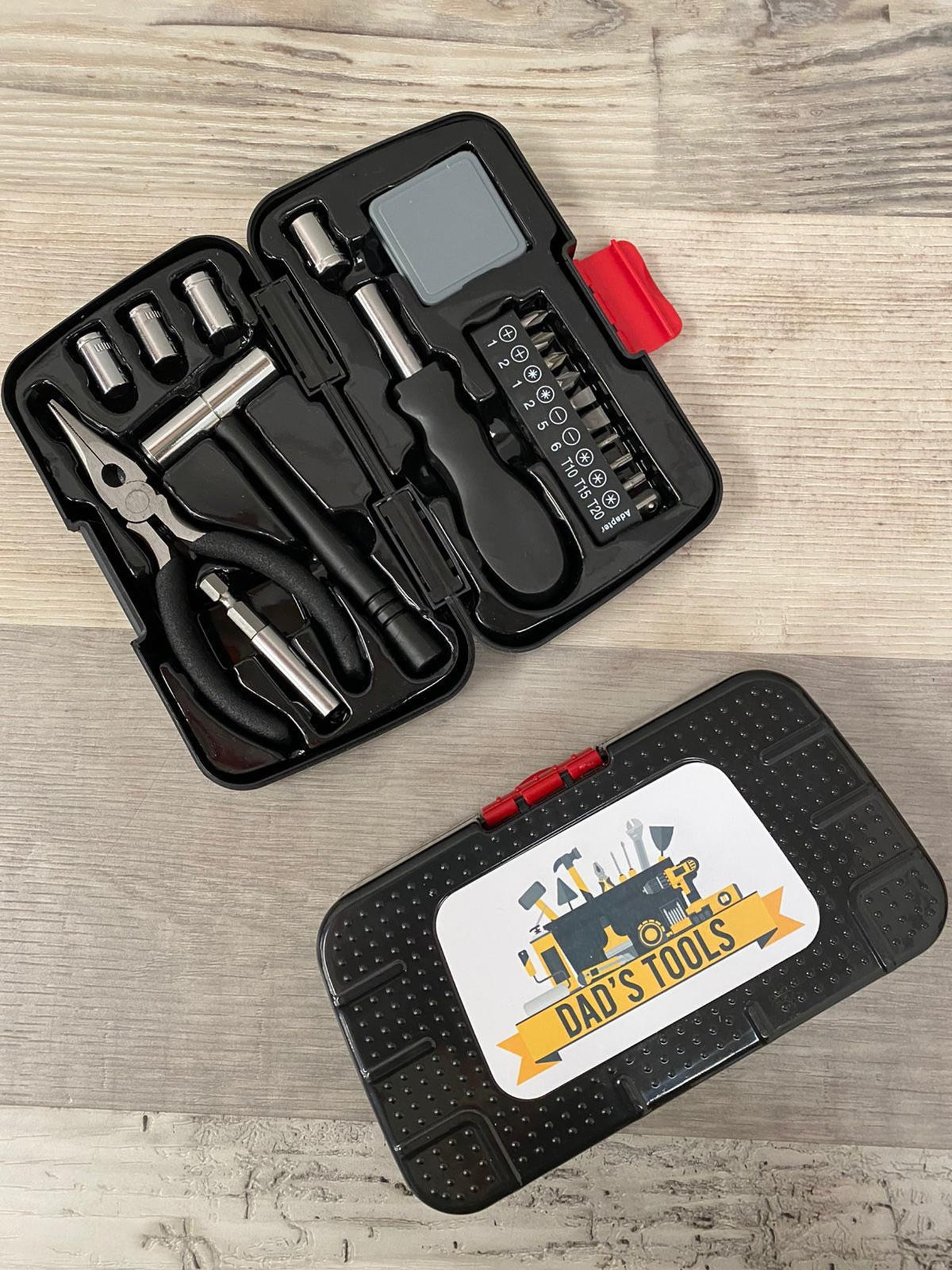 Personalised Tool Box With Tools Fathers Day Gift DIY | Etsy