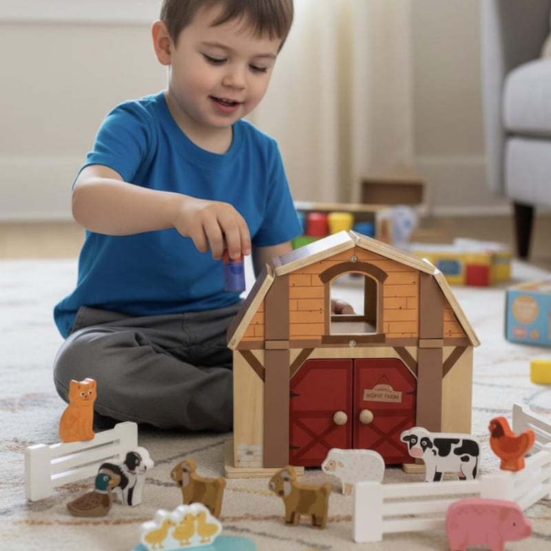 Large Farm Animal Wooden - Etsy UK