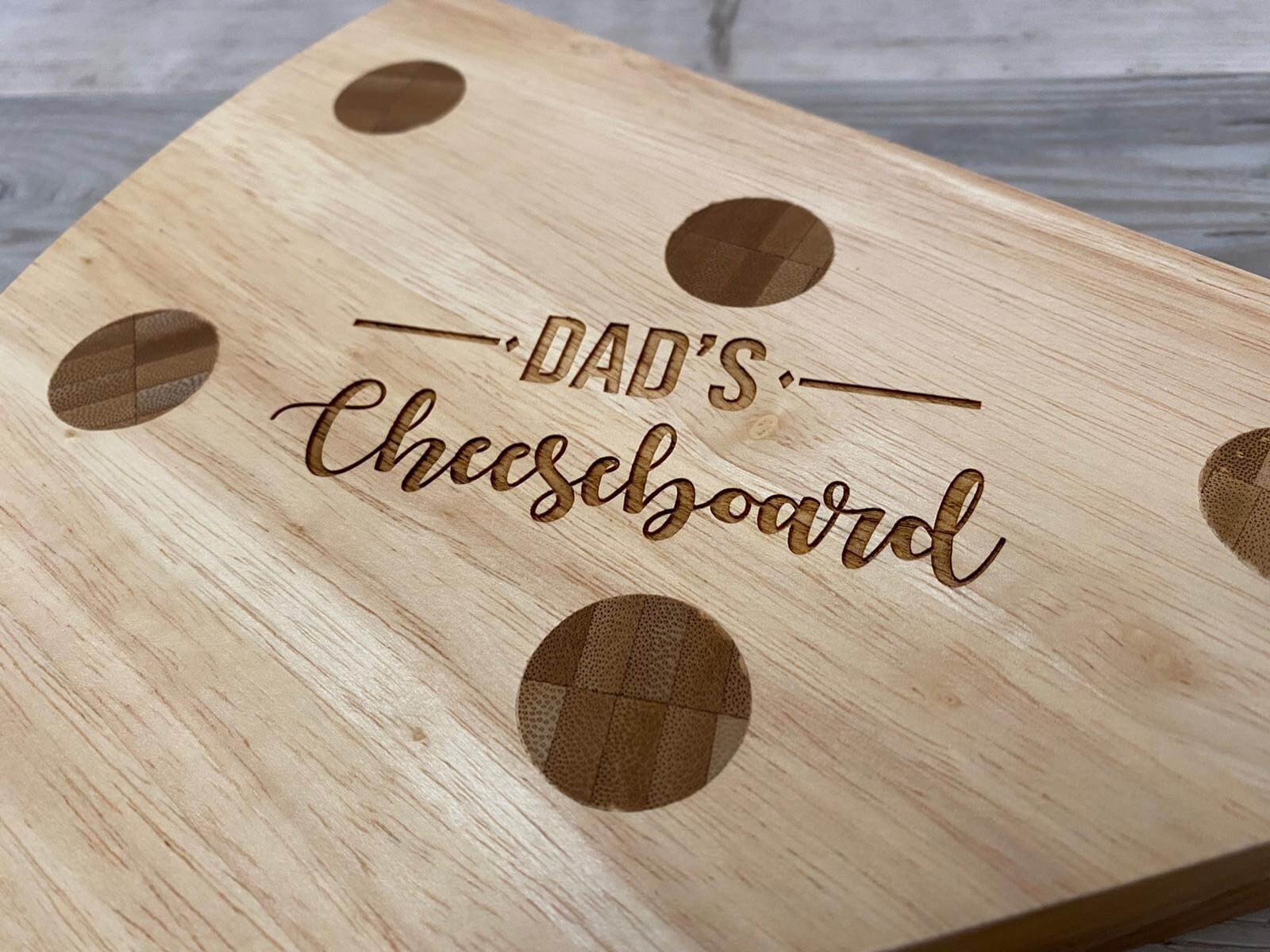Personalised Wooden Cheese Board-triangle Cheese Board-engraved Gift ...