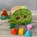 Personalised Tortoise Shape Sorter Turtle Toy Engraved - Etsy