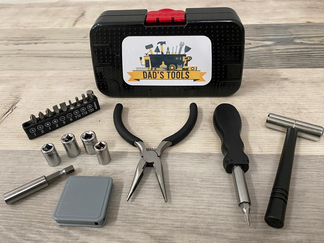 Personalised Tool Box With Tools - Father’s Day Gift - DIY Gift ...