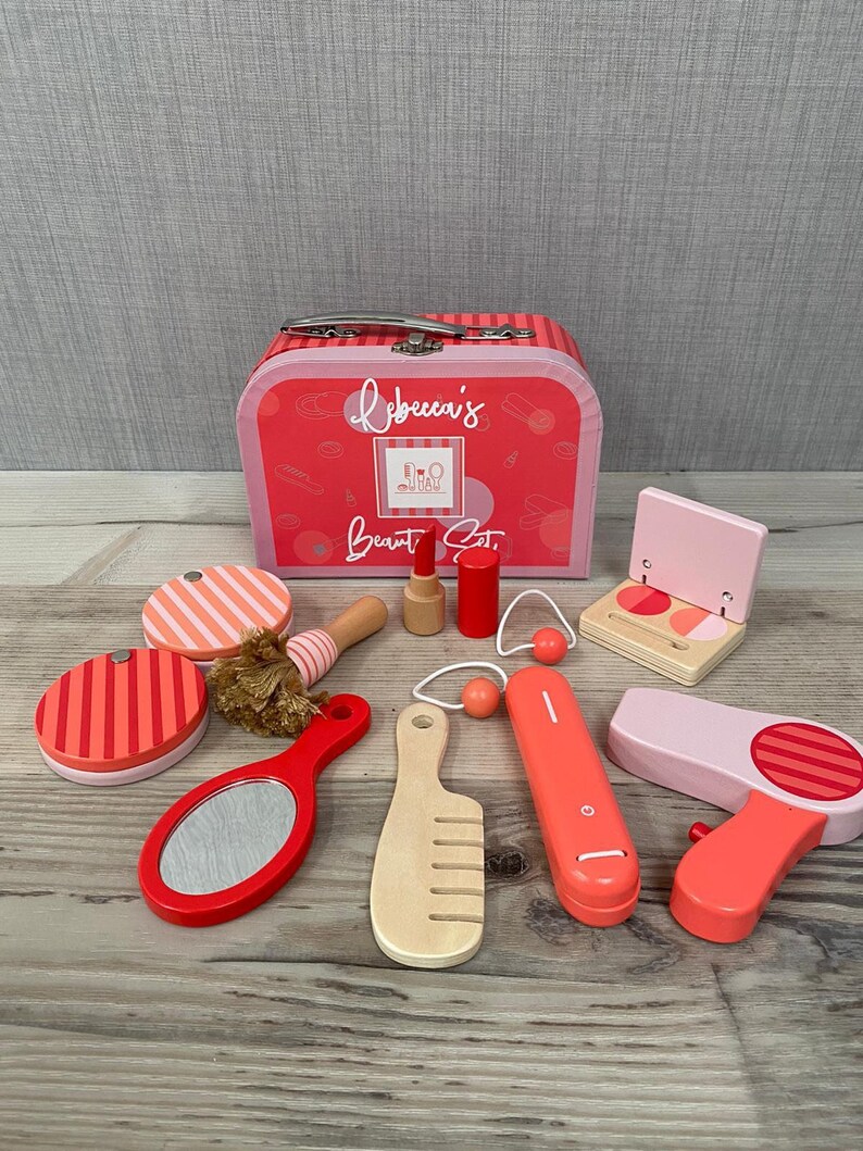 Personalised Beauty Set Makeup and Haircare Set With Carry | Etsy