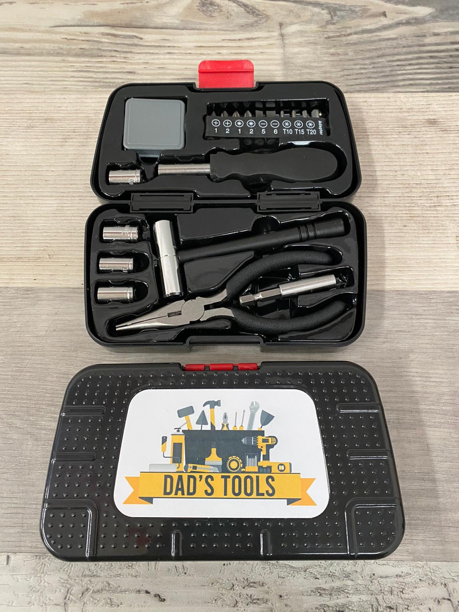 Personalised Tool Box With Tools Fathers Day Gift DIY | Etsy