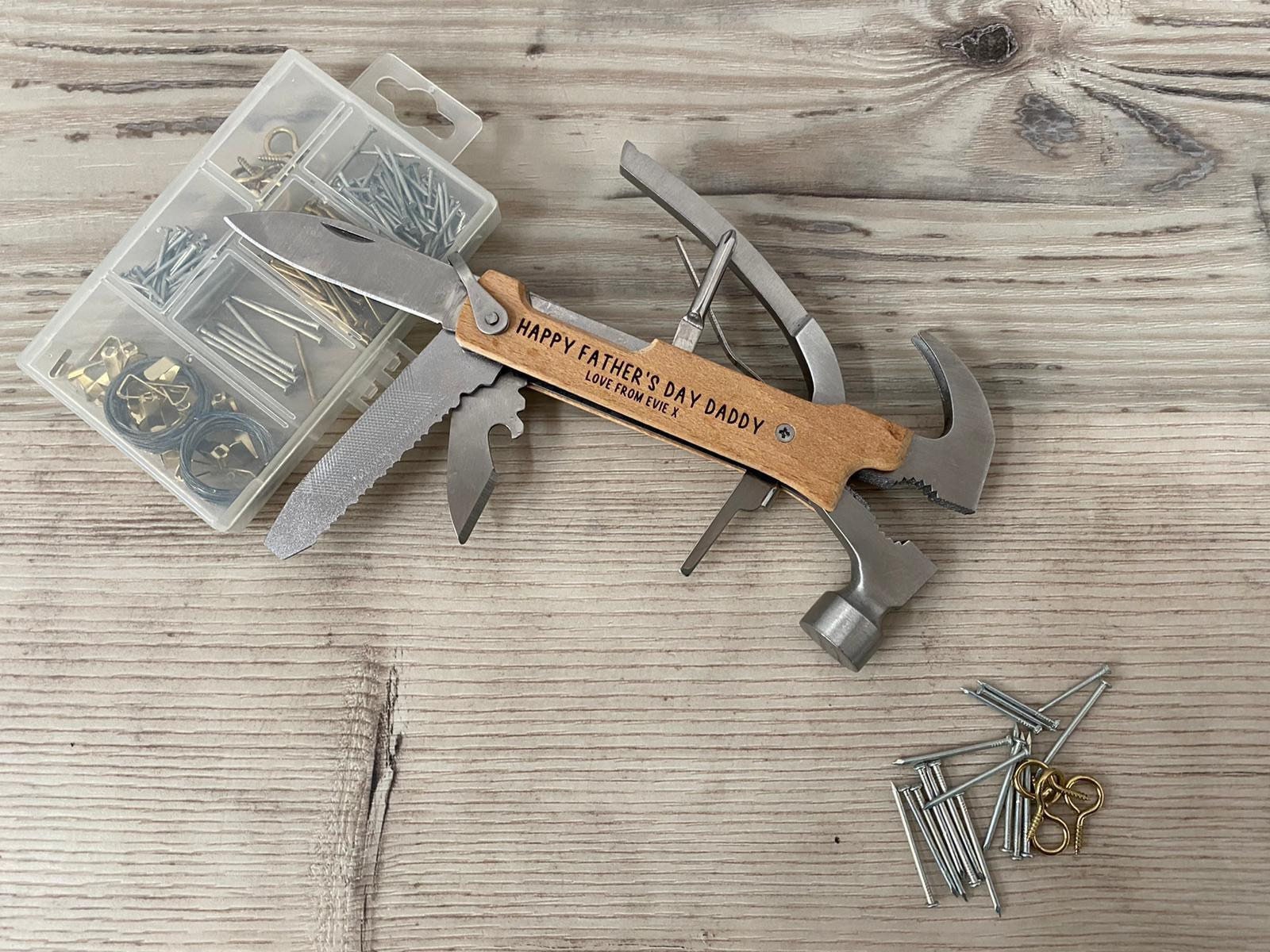 Personalised Multi Tool Hammer Multitool Hand Tools Gift | Etsy