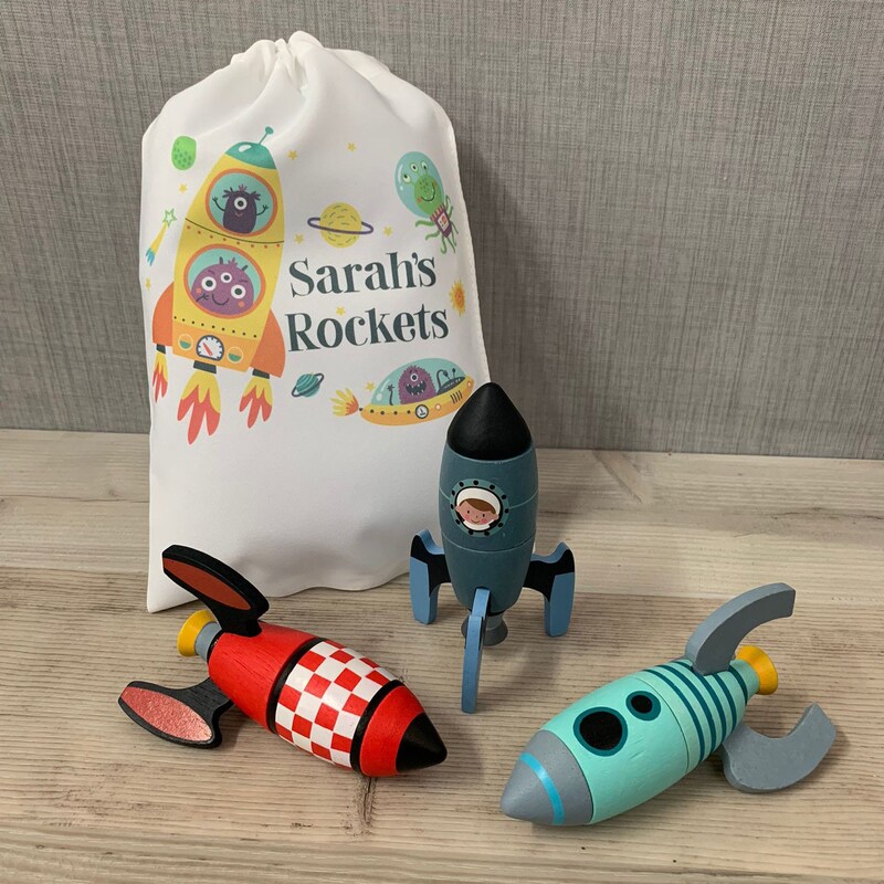 Space Rocket - Etsy
