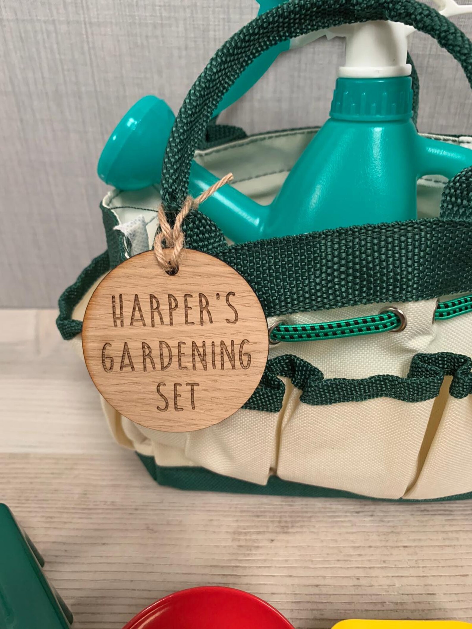Personalised Children's Gardening Set - Wooden Garden Tools - Christmas ...