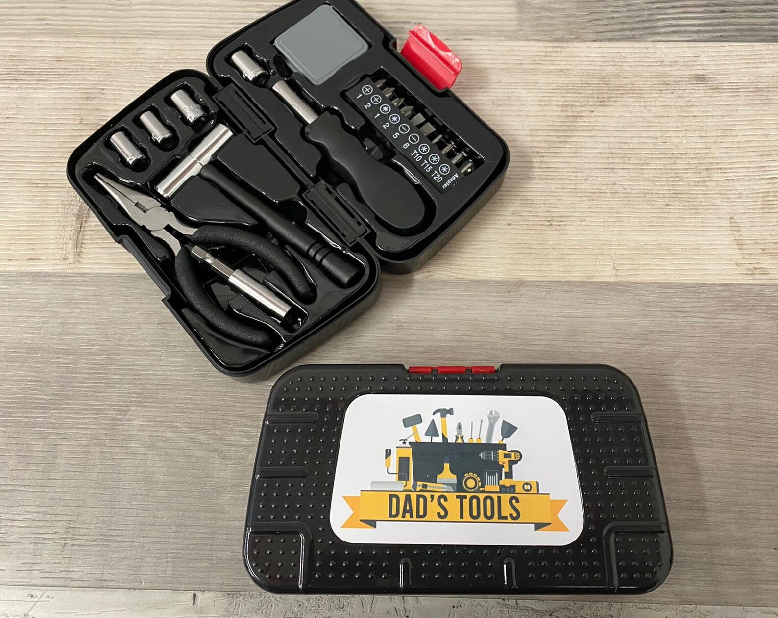 Personalised Tool Box With Tools Fathers Day Gift DIY | Etsy